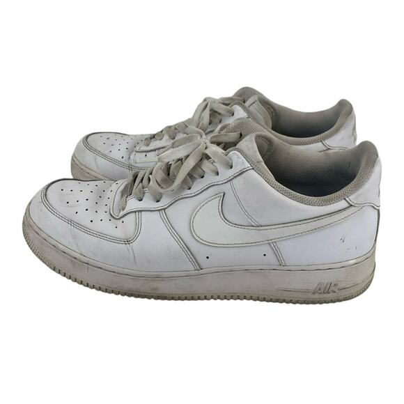 Nike | Shoes | Nike Air Force Mens Sneakers In White Size Us 12 Af1s ...